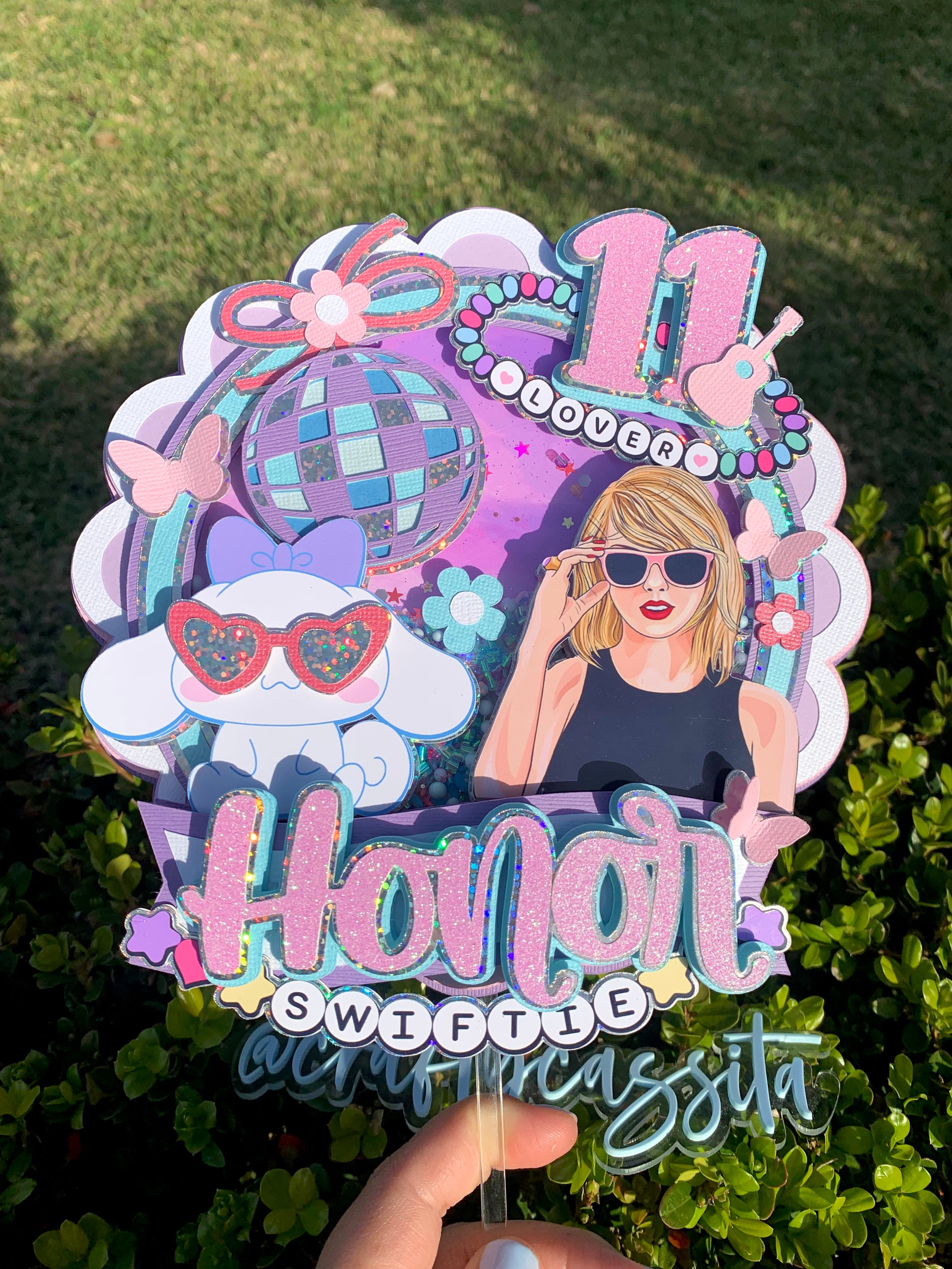 Pop Star Cake Topper Shaker – CraftyCassita